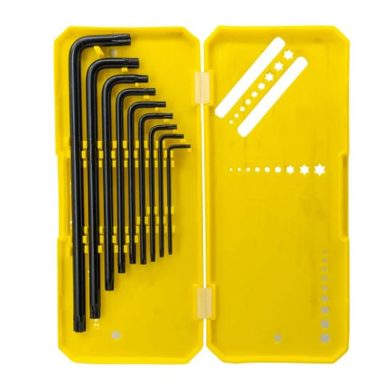 5585 Uzun Torx L Allen Anahtar Takımı - 9 Parça - Anahtarlar - 1001Alet.com